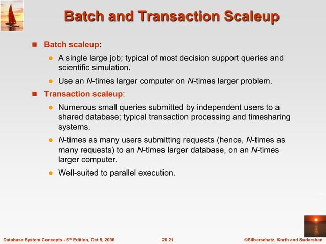 Database System Architectures Ppt