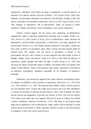 Exploitative leadership and individualism | PDF