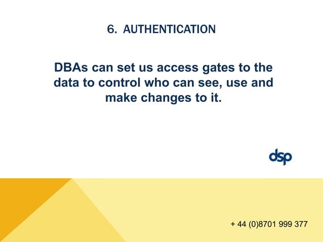 The Key Responsibilities of a Database Administrator | PPTX | Databases | Computer Software and ...