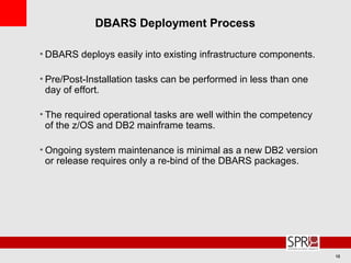 Auditing DB2 on z/OS with DBARS | PPT