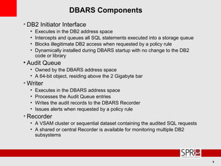 Auditing DB2 on z/OS with DBARS | PPT