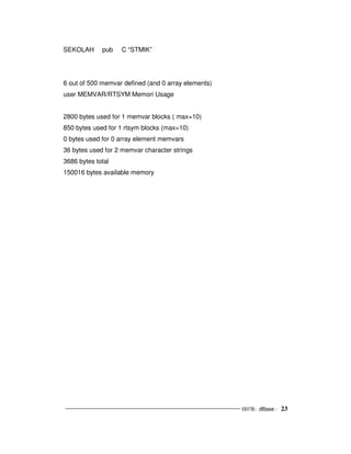 Dbase (interaktif-command) | PDF