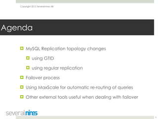 Webinar slides: Replication Topology Changes for MySQL and MariaDB | PDF | Databases | Computer ...