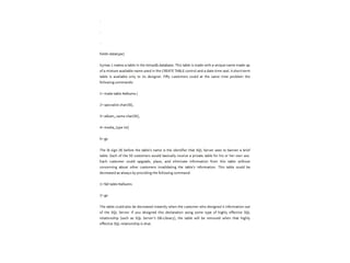 Dba sql topics | PPT