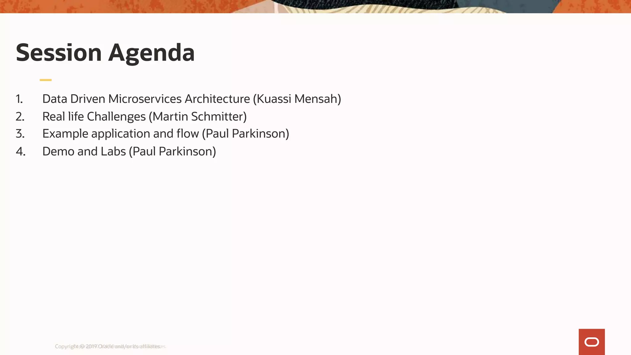 Database@Home : Data Driven Apps - Data-driven Microservices Architecture with Converged ...