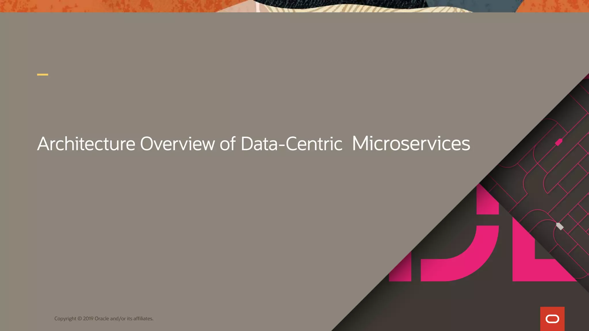 Database@Home : Data Driven Apps - Data-driven Microservices Architecture with Converged ...