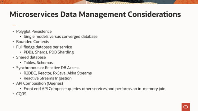 Database@Home : Data Driven Apps - Data-driven Microservices ...