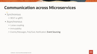 Database@Home : Data Driven Apps - Data-driven Microservices Architecture with Converged ...