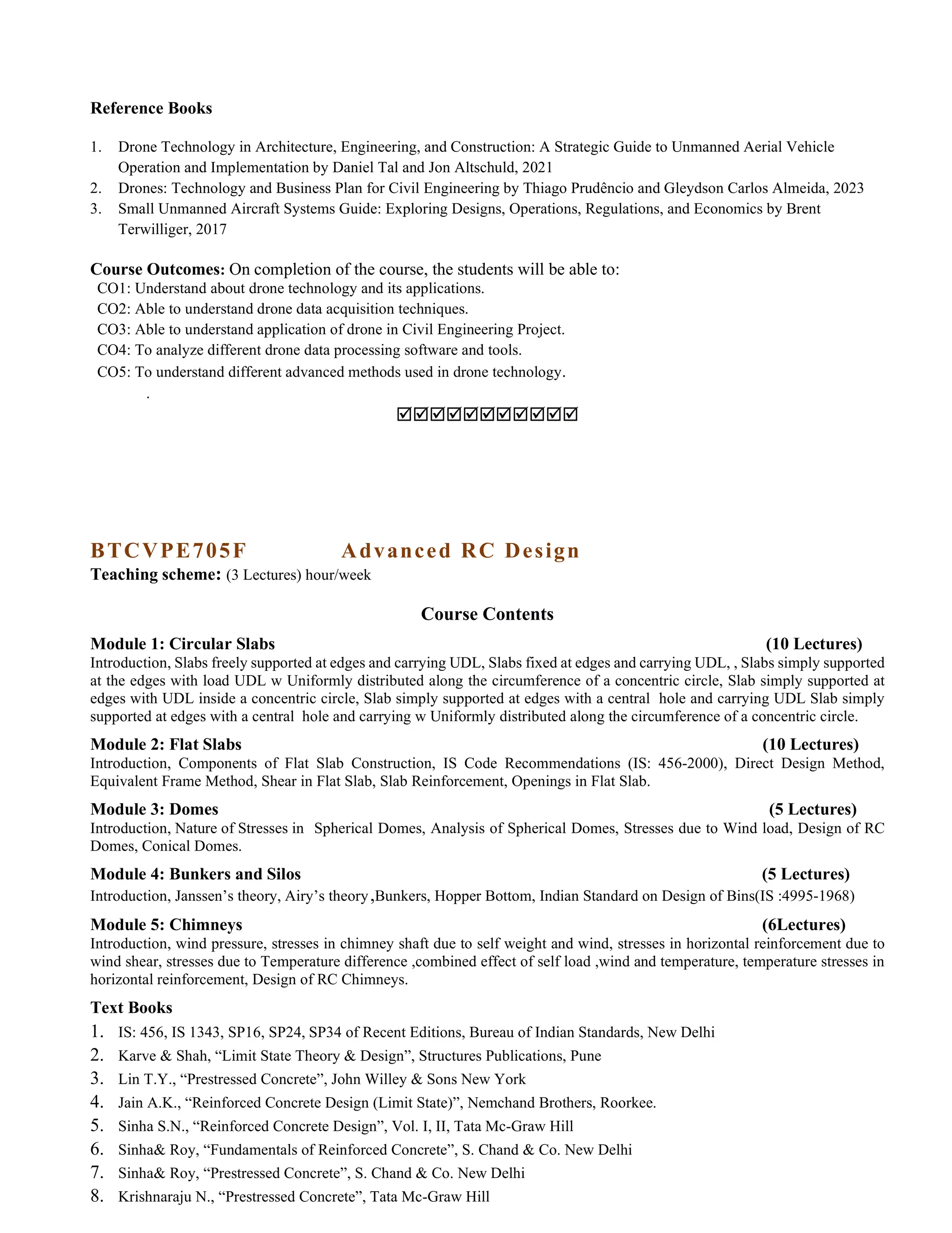 DBATU Civil Engineering Syllabus 2023-24 | PDF