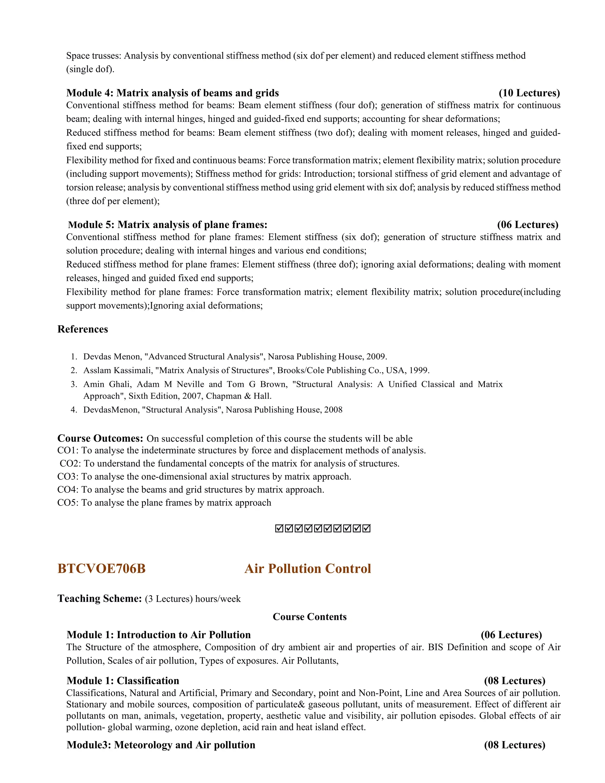 DBATU Civil Engineering Syllabus 2023-24 | PDF