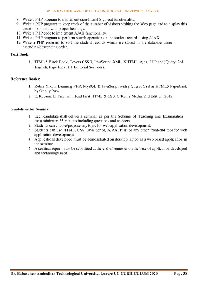 Dbatu syllabus basic human rights of SY computer science & engineering of DBATU | PDF