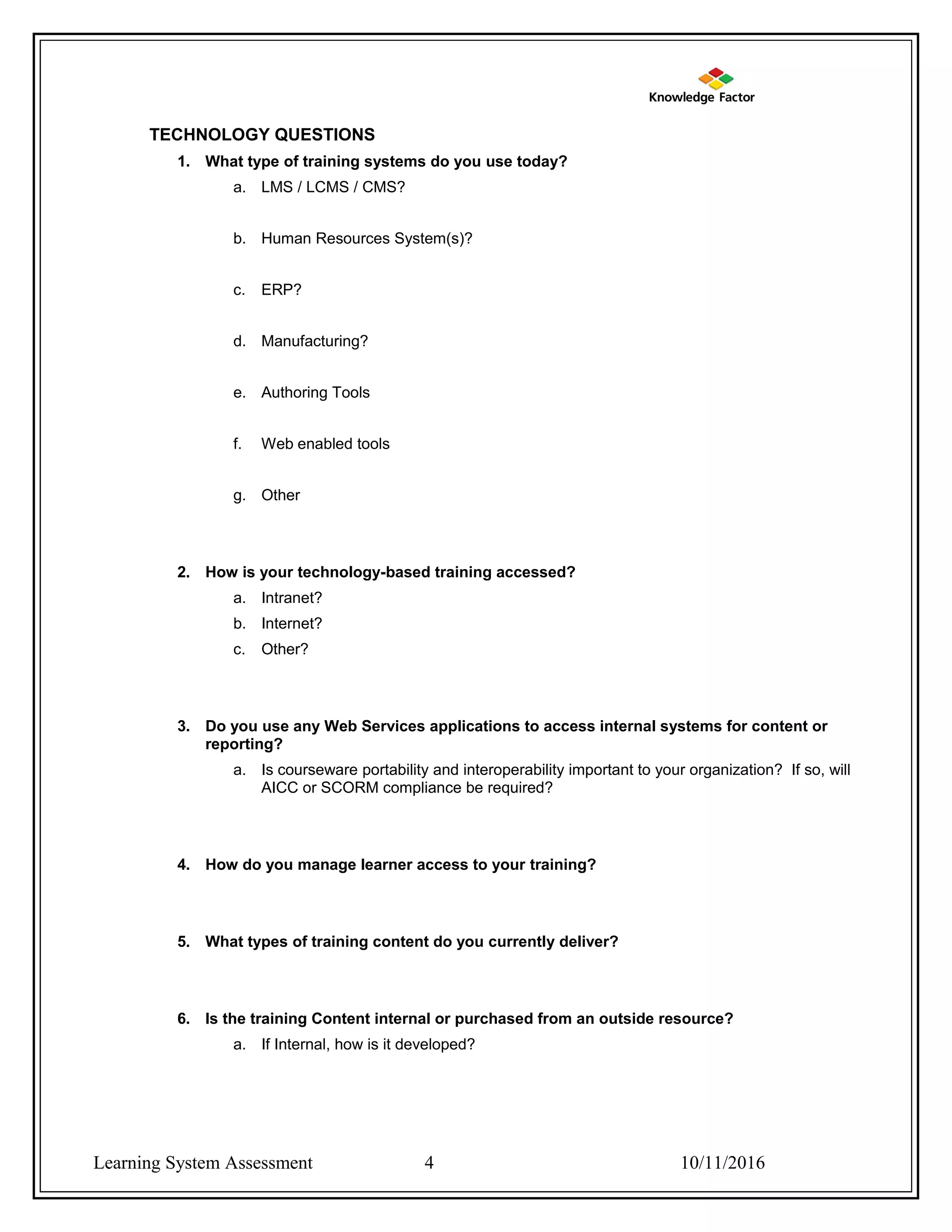 Qualifying Questions | PDF