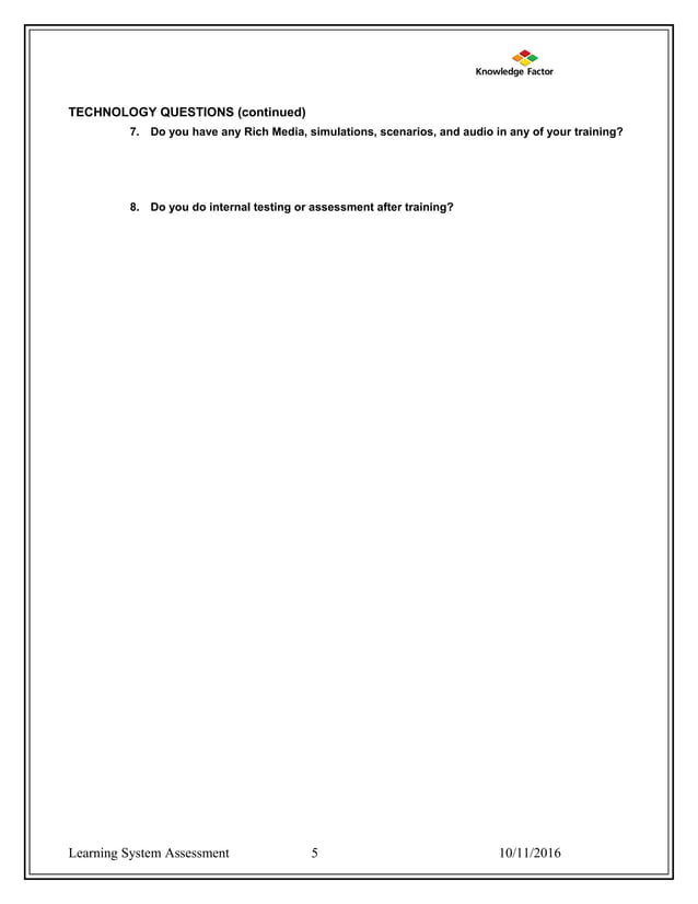 Qualifying Questions | PDF