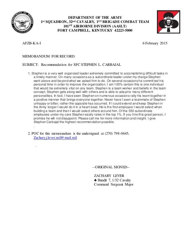 CSM LEVER RECOMMENDATION