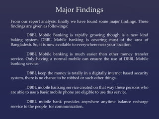 Consumer behavior of Dutch Bangla Bank Ltd. | PPTX