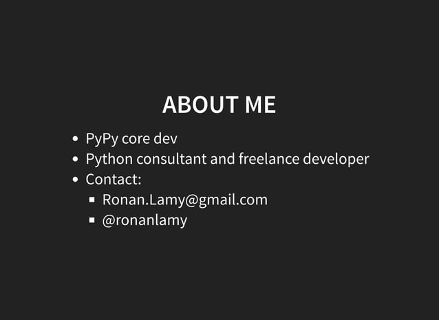 Magically Run Your Code Faster With Pypy Ppt