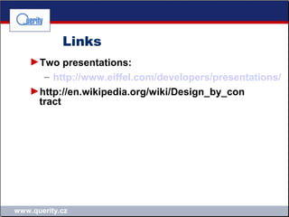 Design by contract | PPT