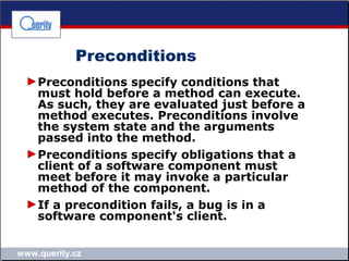 Design by contract | PPT