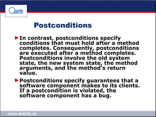 Design by contract | PPT