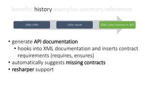Design by Contract | Code Contracts in C# .NET