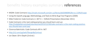 Design by Contract | Code Contracts in C# .NET