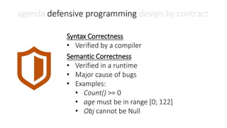 Design by Contract | Code Contracts in C# .NET