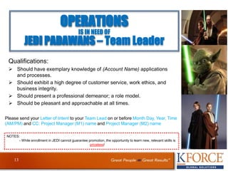 THE JEDI PROGRAM | PPTX