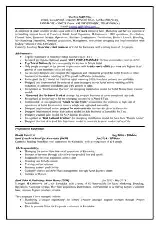 Saumil - CV 2016 | PDF