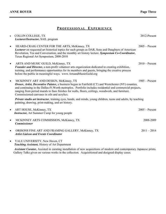 AnneRoyer CV 2015 updated | PDF