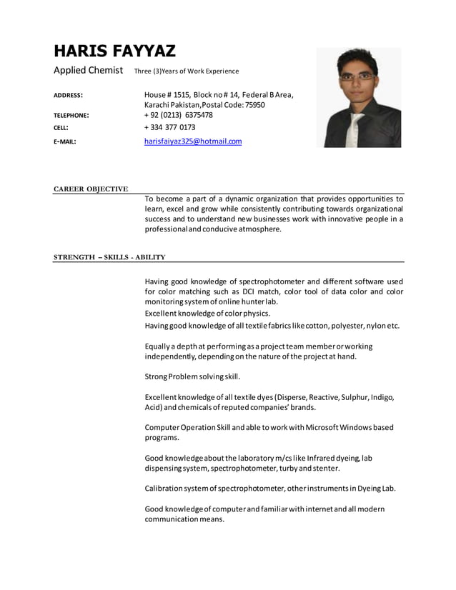 Haris Resume. | PDF