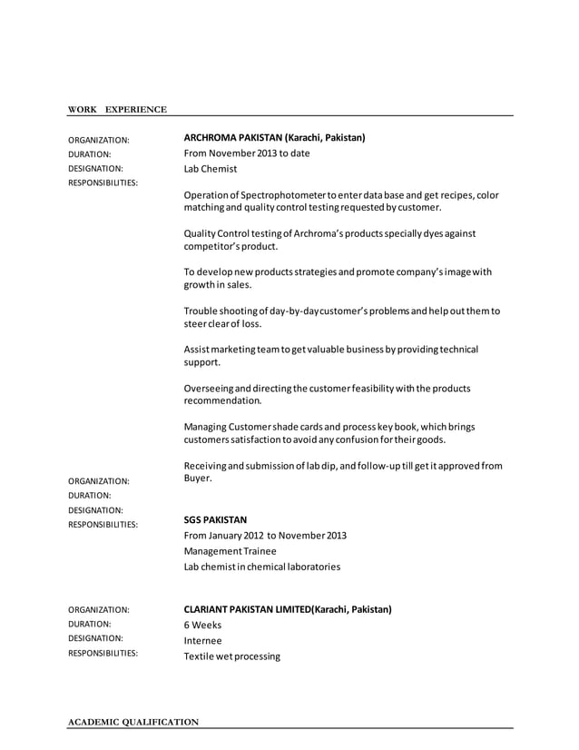 Haris Resume. | PDF