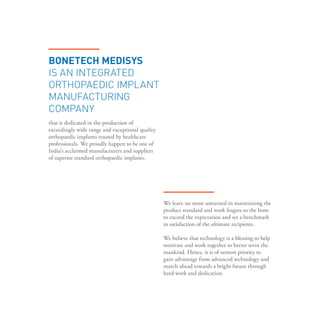 Bonetech Profile | PDF