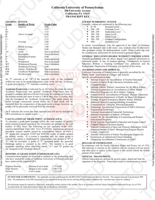 completed-transcript-9310621 | PDF | Undergraduate Education | College Education