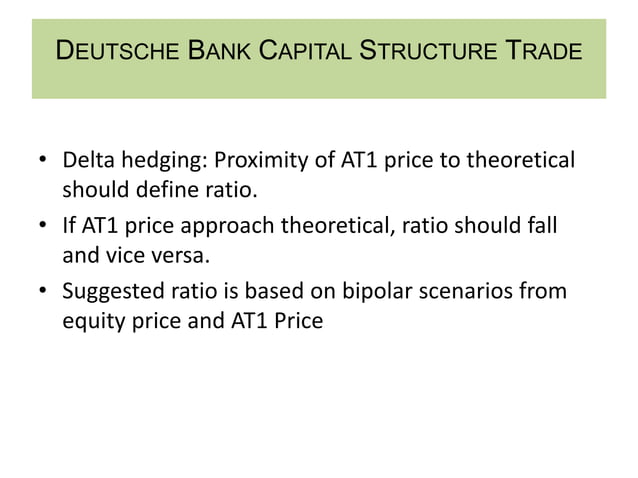 Db capital structure | PPT