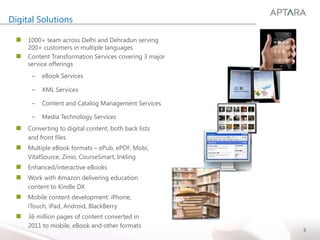 Aptara Overview.... Introduction | PPT