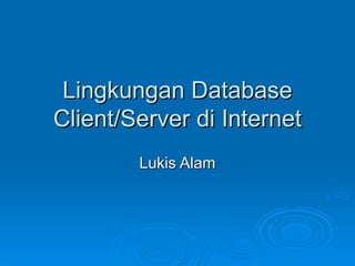 setting client server pada jaringan komputer | PPT