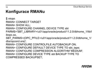 Database Cloud Backup DEMO | PDF