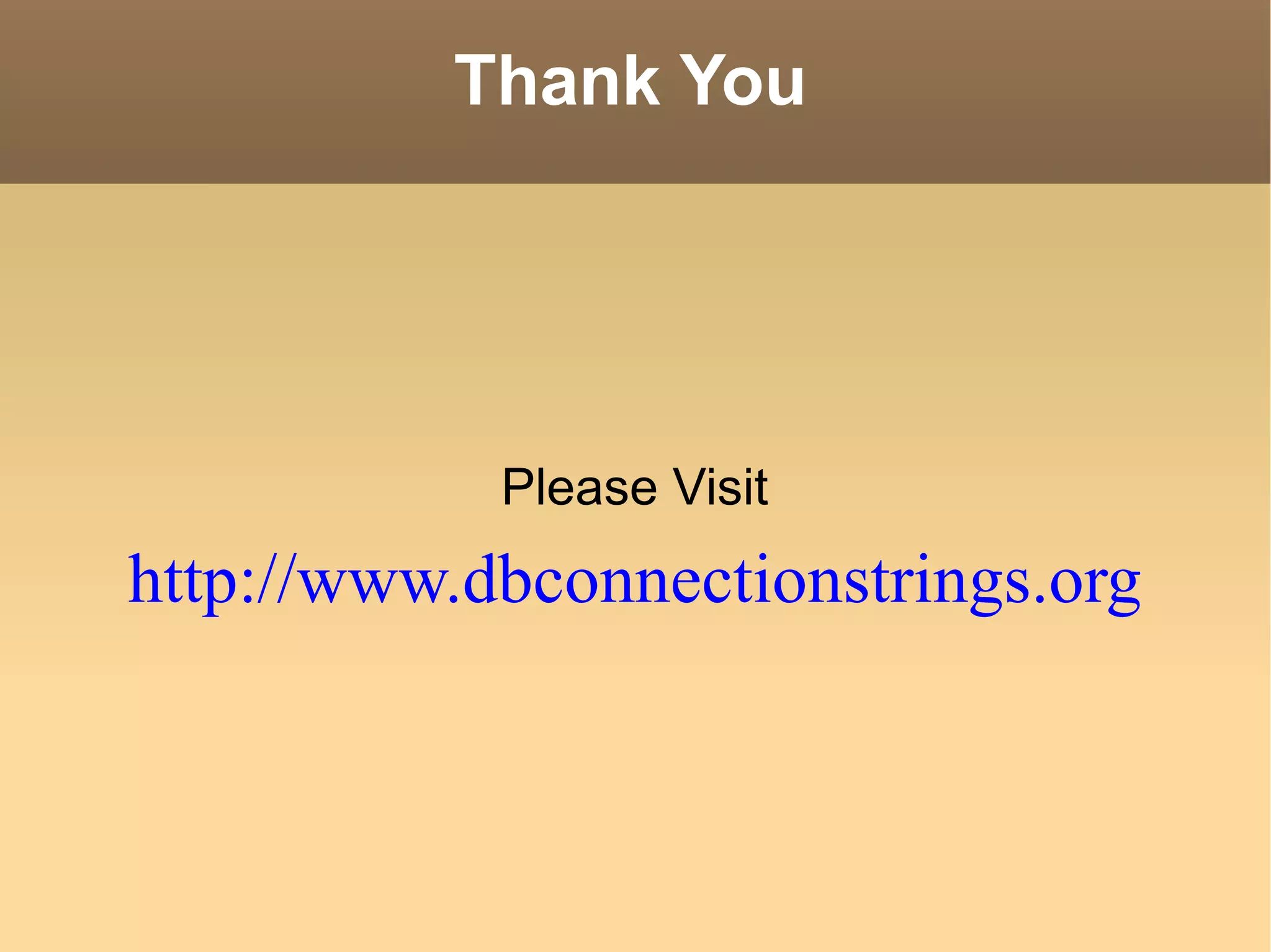 OLE-DB vs ODBC | PPT