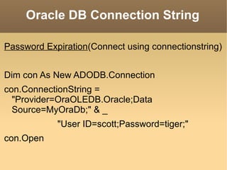OLE-DB vs ODBC | PPT