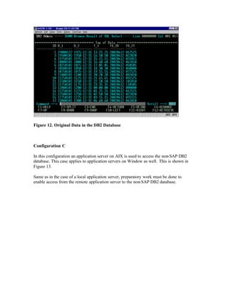 SAP BW connect db | PDF | Databases | Computer Software and Applications