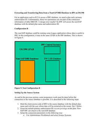 SAP BW connect db | PDF | Databases | Computer Software and Applications