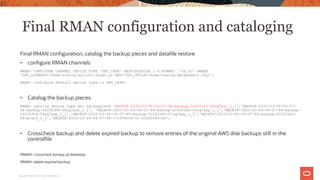 Database Cloud Services Office Hours - 0421 - Migrate AWS to OCI | PDF