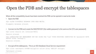 Database Cloud Services Office Hours - 0421 - Migrate AWS to OCI | PDF