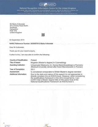 Confirmation of qualifications | PDF