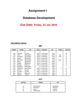 SQL BASIC QUERIES | PDF