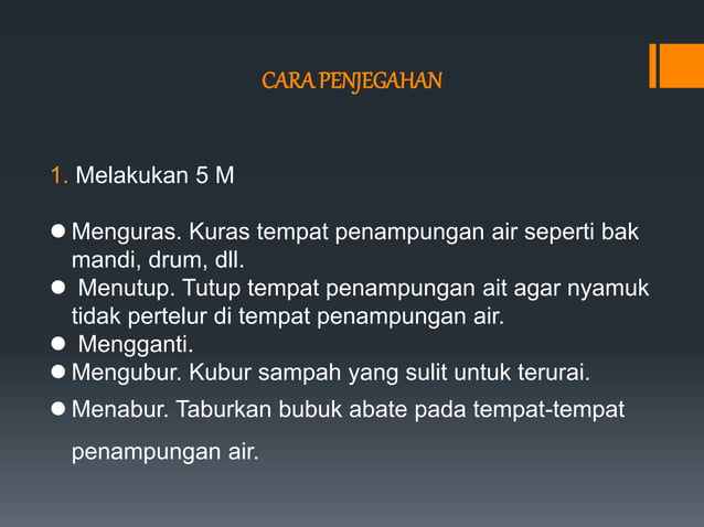 Power Point Demam Berdarah Dengue (DBD) | PPTX