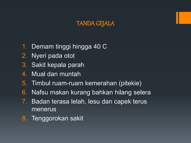 Power Point Demam Berdarah Dengue (DBD) | PPTX