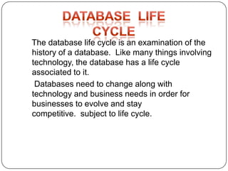 Db design | PPTX | Databases | Computer Software and Applications