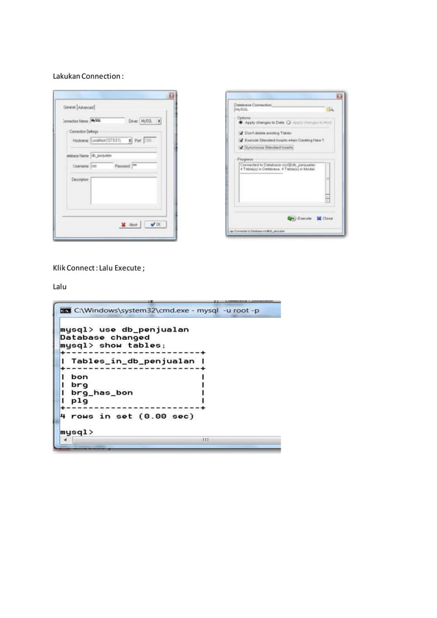 Perancangan Basis data sederhana dengan SQL | PDF