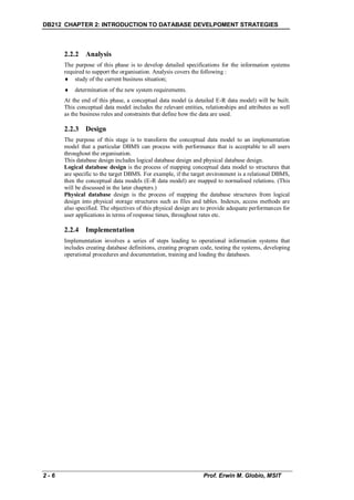 Database Development Strategies | PDF